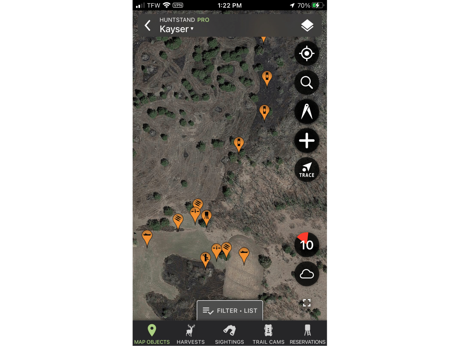 Use HuntStand's 3D Mapping For Pinpoint Deer Stand Placement