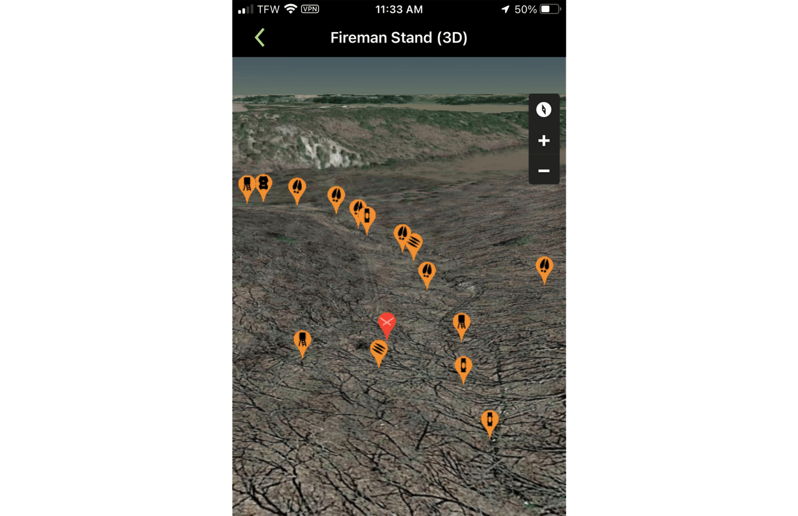 Use HuntStand's 3D Mapping For Pinpoint Deer Stand Placement