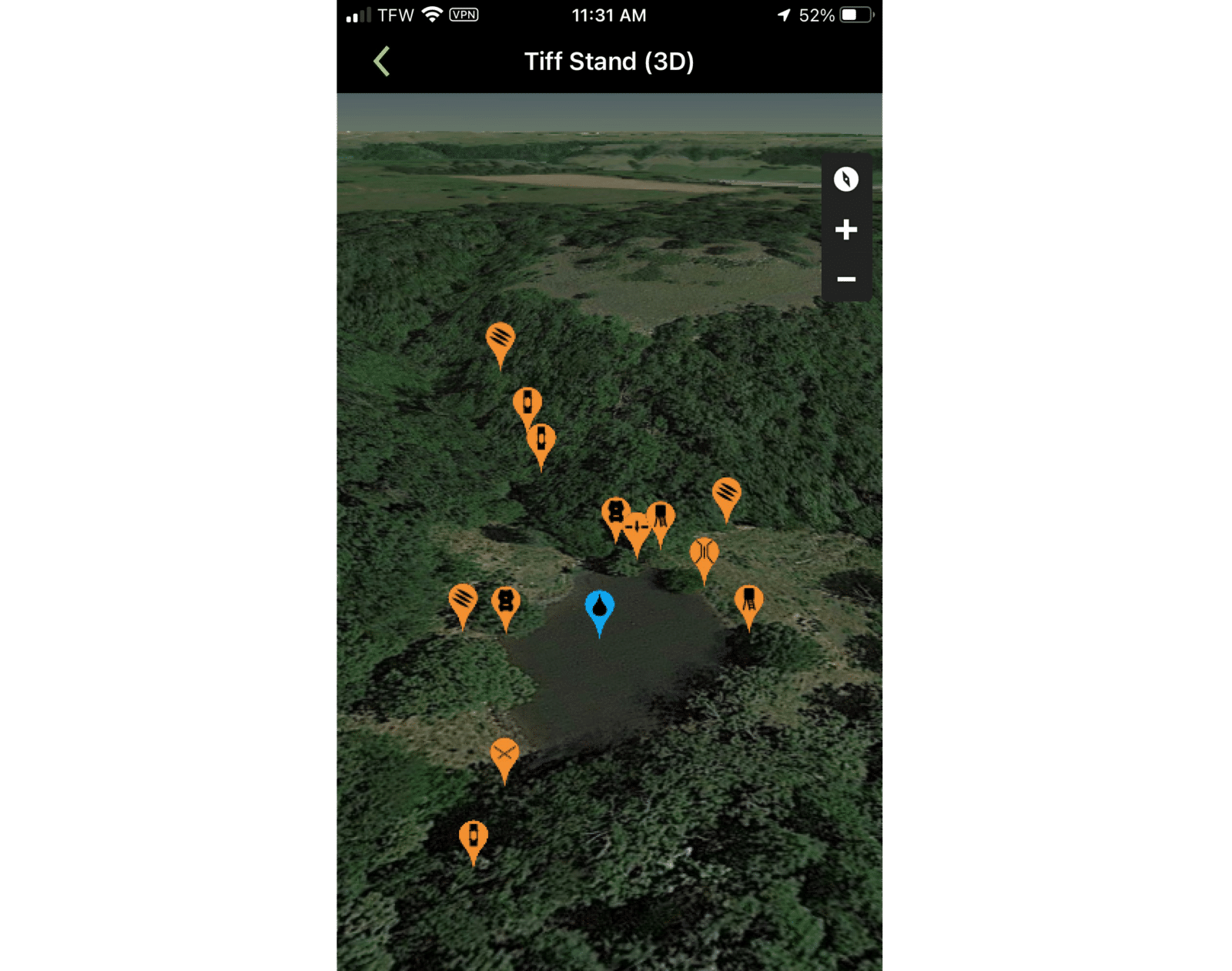 Use HuntStand's 3D Mapping For Pinpoint Deer Stand Placement