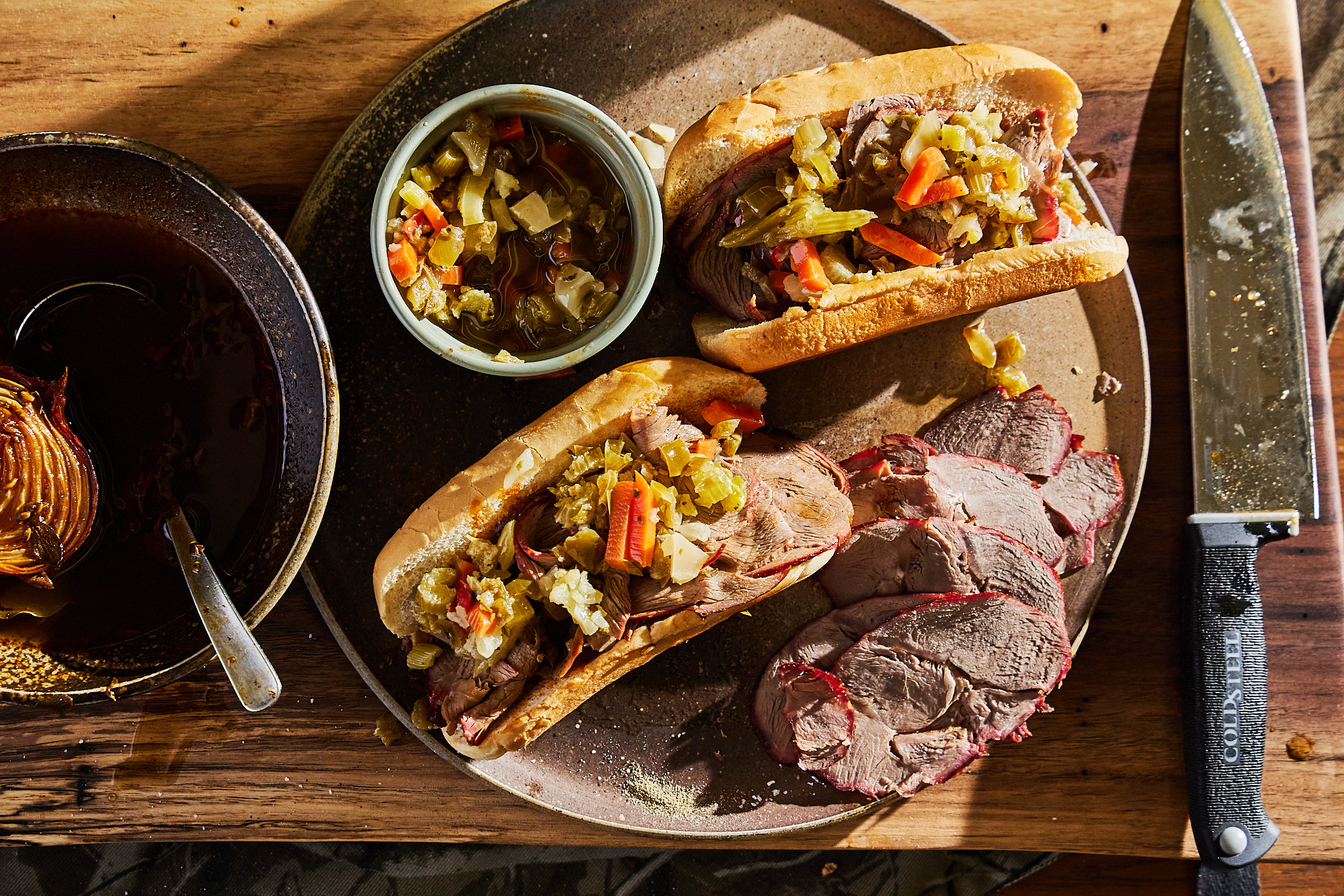 Recipe: Chicago Italian Venison Sandwiches - HuntStand