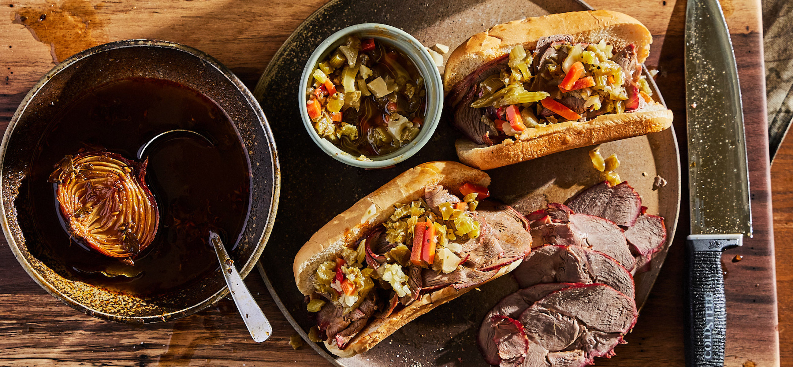 Recipe: Chicago Italian Venison Sandwiches - HuntStand
