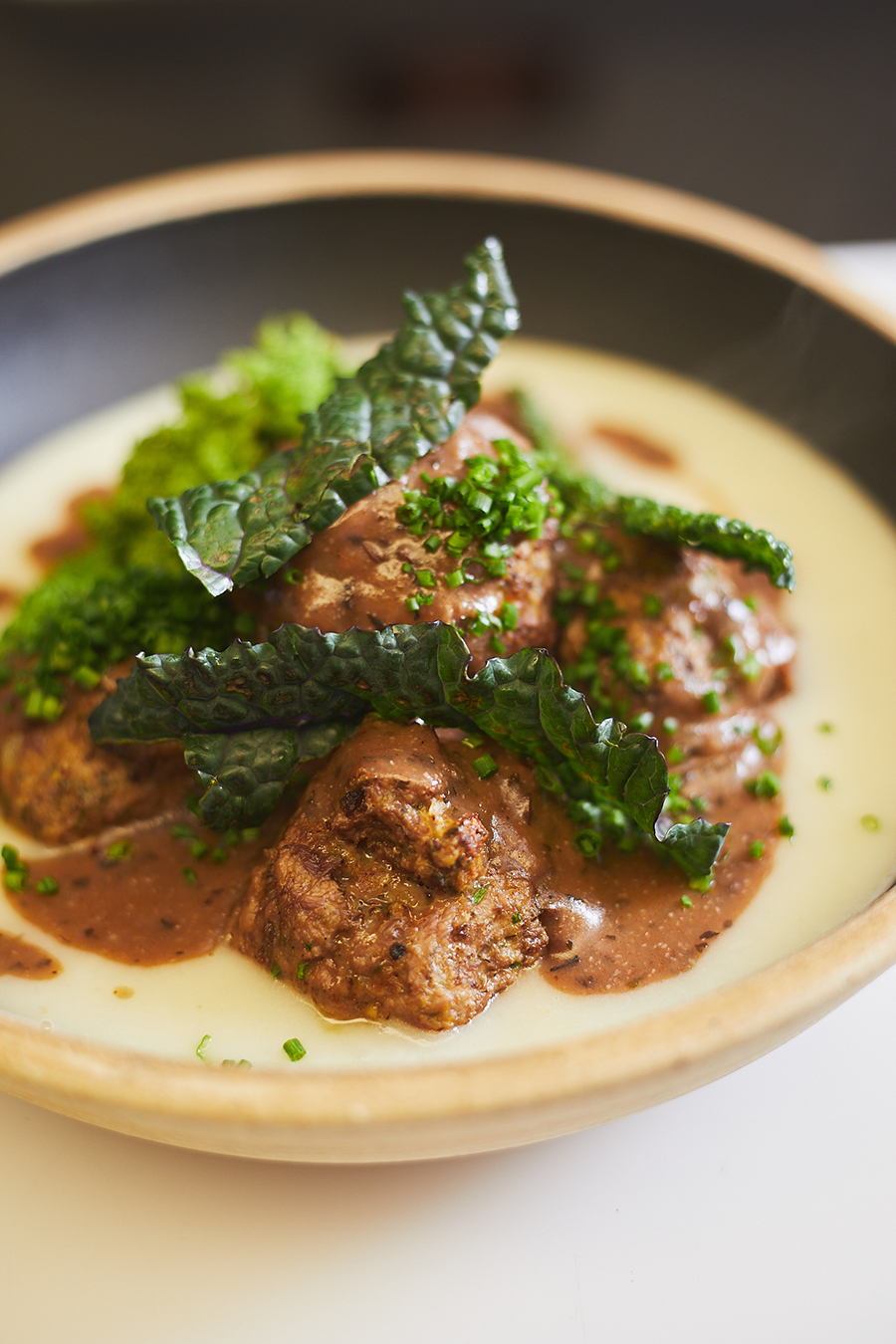 Recipe: Fancy Venison Meatballs & Mashed Potatoes - HuntStand