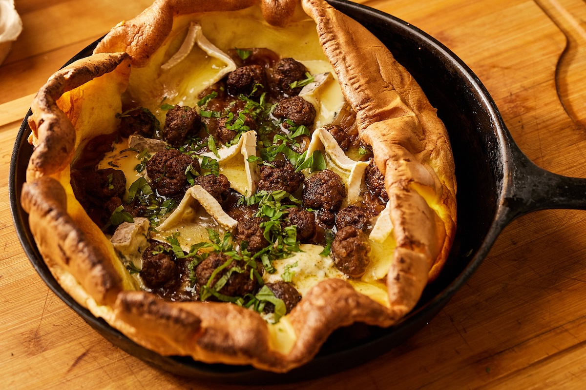 Recipe: Venison Sausage Dutch Baby - HuntStand