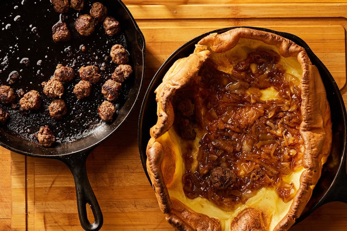 Recipe: Venison Sausage Dutch Baby - HuntStand
