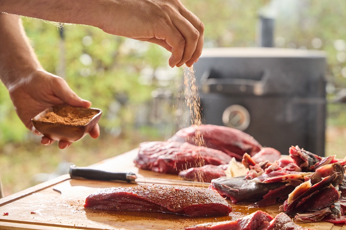 Recipe: Smoked Venison Bottom Round Steak - HuntStand