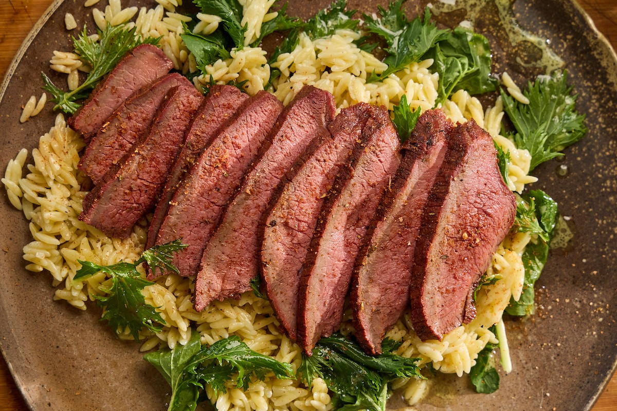 Recipe: Smoked Venison Bottom Round Steak - HuntStand